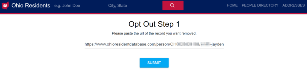 Ohio resident databse Opt Out: Personal Info Removal Guide 2024 ...