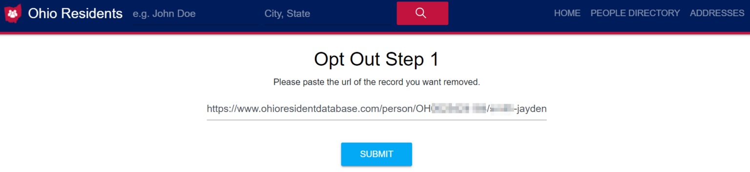 Ohio resident databse Opt Out: Personal Info Removal Guide 2024 ...