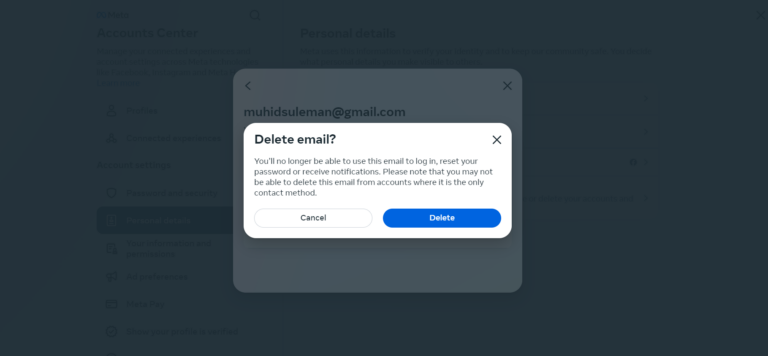 How to Remove Email from Facebook 2025 - PurePrivacy