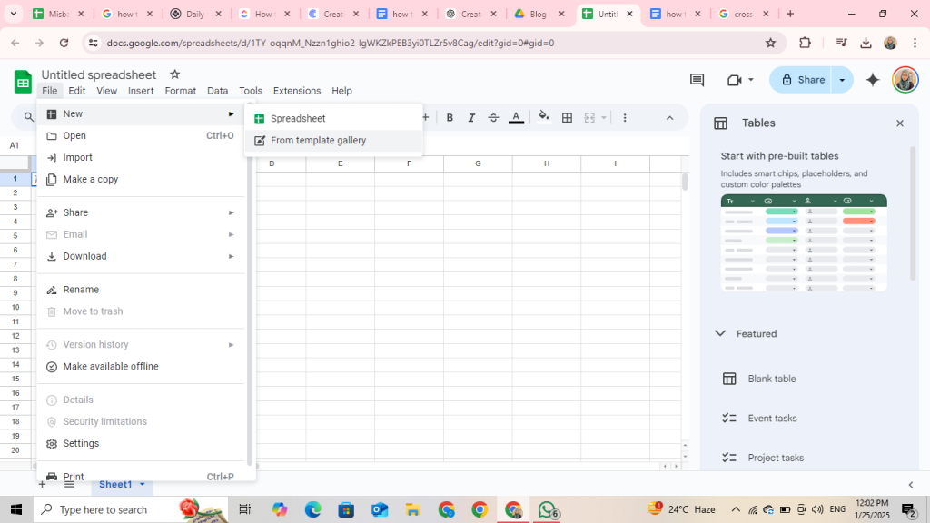 How to Create a Schedule in Google Sheets - PurePrivacy